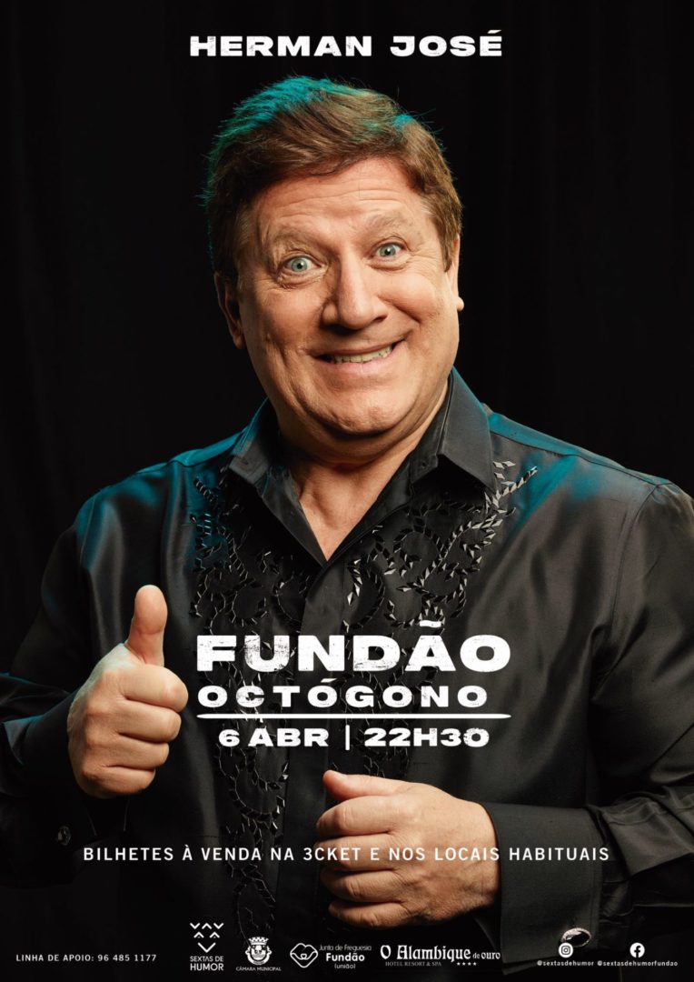 Herman no Fundão a 6 de Abril! | Herman José – Website Oficial
