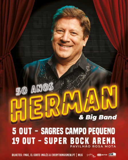 Herman 50 anos – Um espetáculo imperdível! | Herman José – Website Oficial