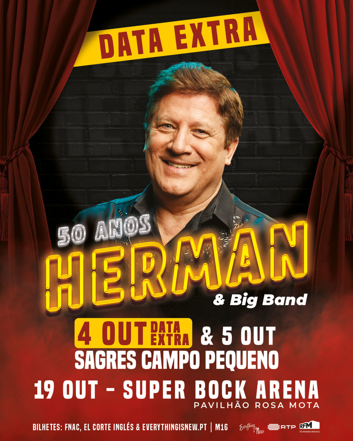 Herman esgota Campo Pequeno e abre nova data! | Herman José – Website ...